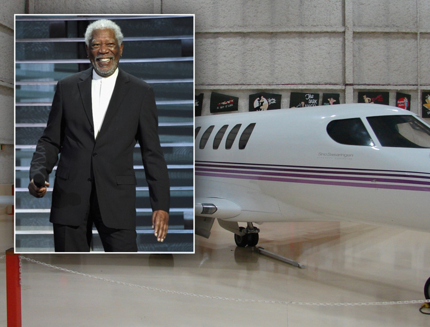 Morgan Freeman Made an Emergency Landing With His Private Jet – Private ...