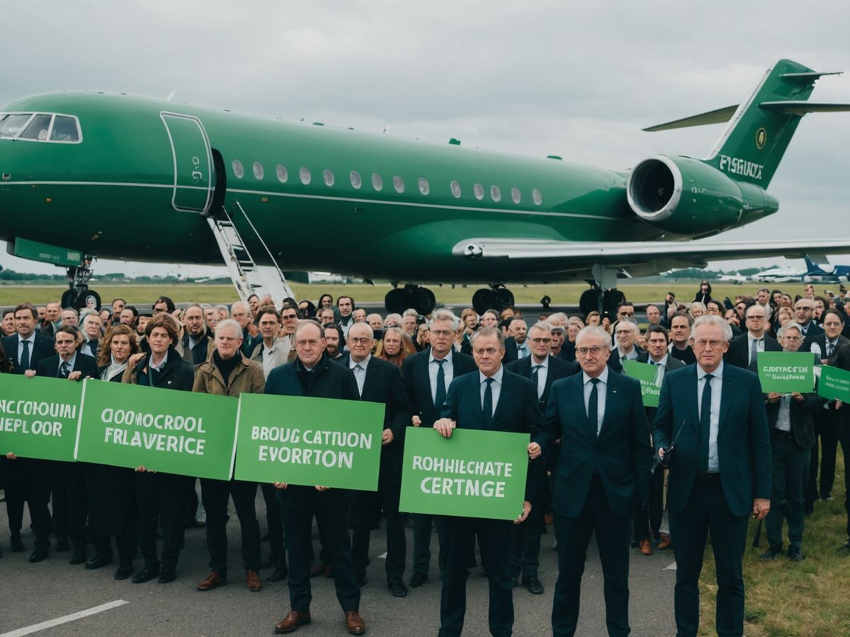 French Green MPs Push for Private Jet Ban to Combat Climate Change ...