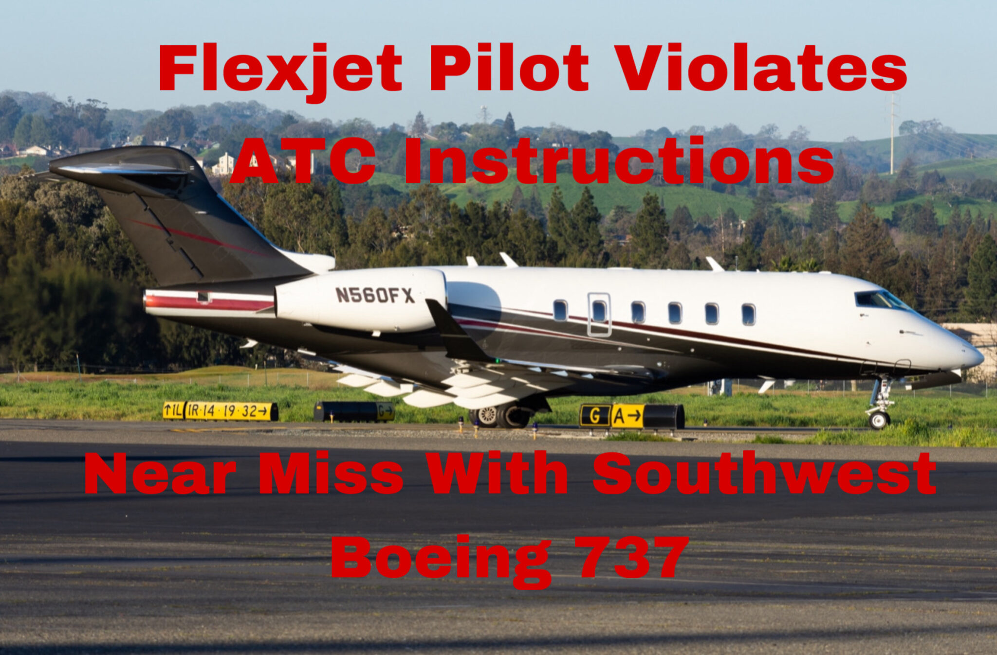 Near Miss at Chicago Midway: Flexjet Pilot Violates ATC Instructions ...